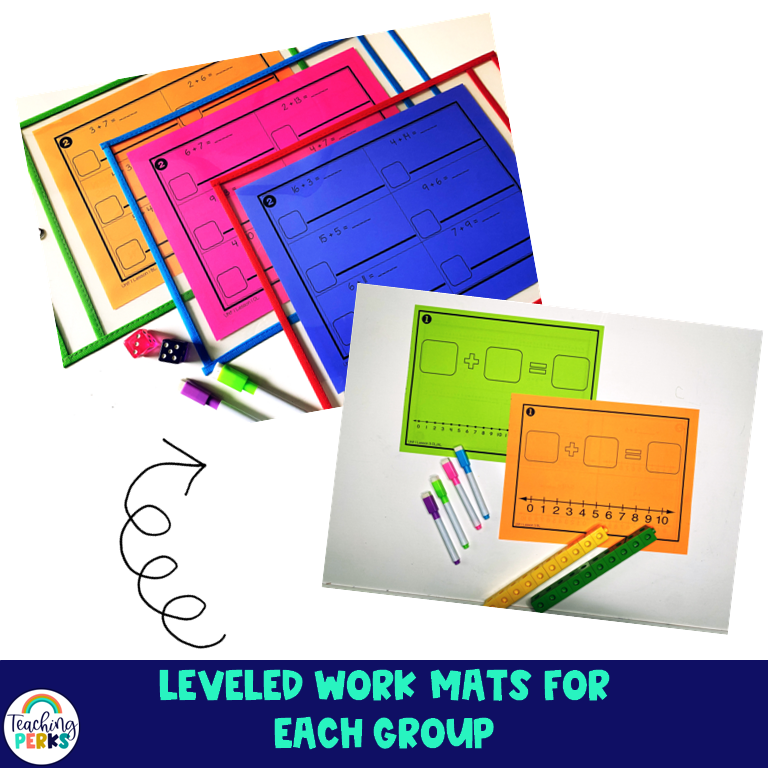 Addition Within 20 Subtraction Within 20 Small Group Math Activities