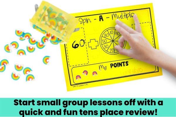 Teaching the Multiples of Ten in Small Groups - Teaching Perks