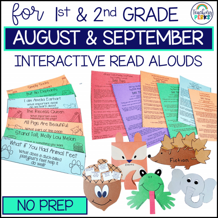Interactive Read Aloud Lesson Plans August September Edition Teaching Interactive Read Aloud Lesson Plans August September Edition Teaching