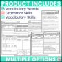 Wonders 1st Grade Worksheets Unit 4 No Prep Practice Pack w/ Games ...