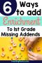 Missing Numbers Mastery: Engage Your 1st Graders with These 6 Fun ...
