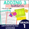 Addition Practice: 5 Super Easy Ways to Enrich Adding 3 Numbers for 1st ...