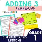 Addition Practice: 5 Super Easy Ways to Enrich Adding 3 Numbers for 1st ...